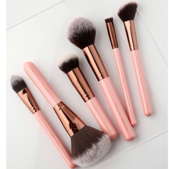 Luxie | Makeup | Luxie Face Essential Rose Gold Brush Set | Poshmark